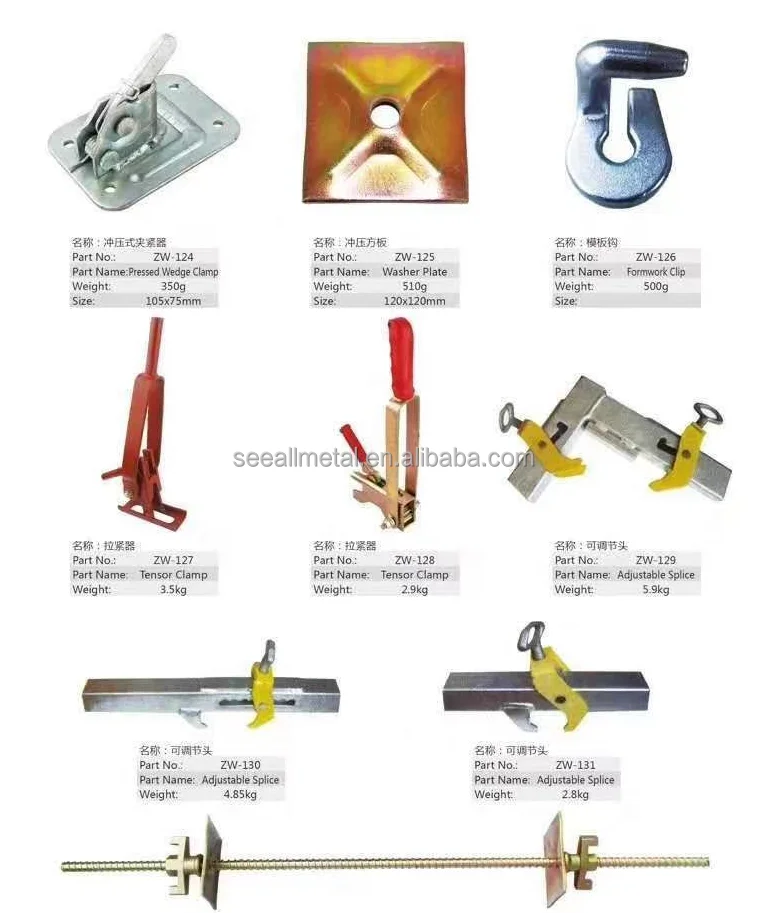 British Style Right Angle Fasteners Wing Nut Formwork Accessories Tie ...