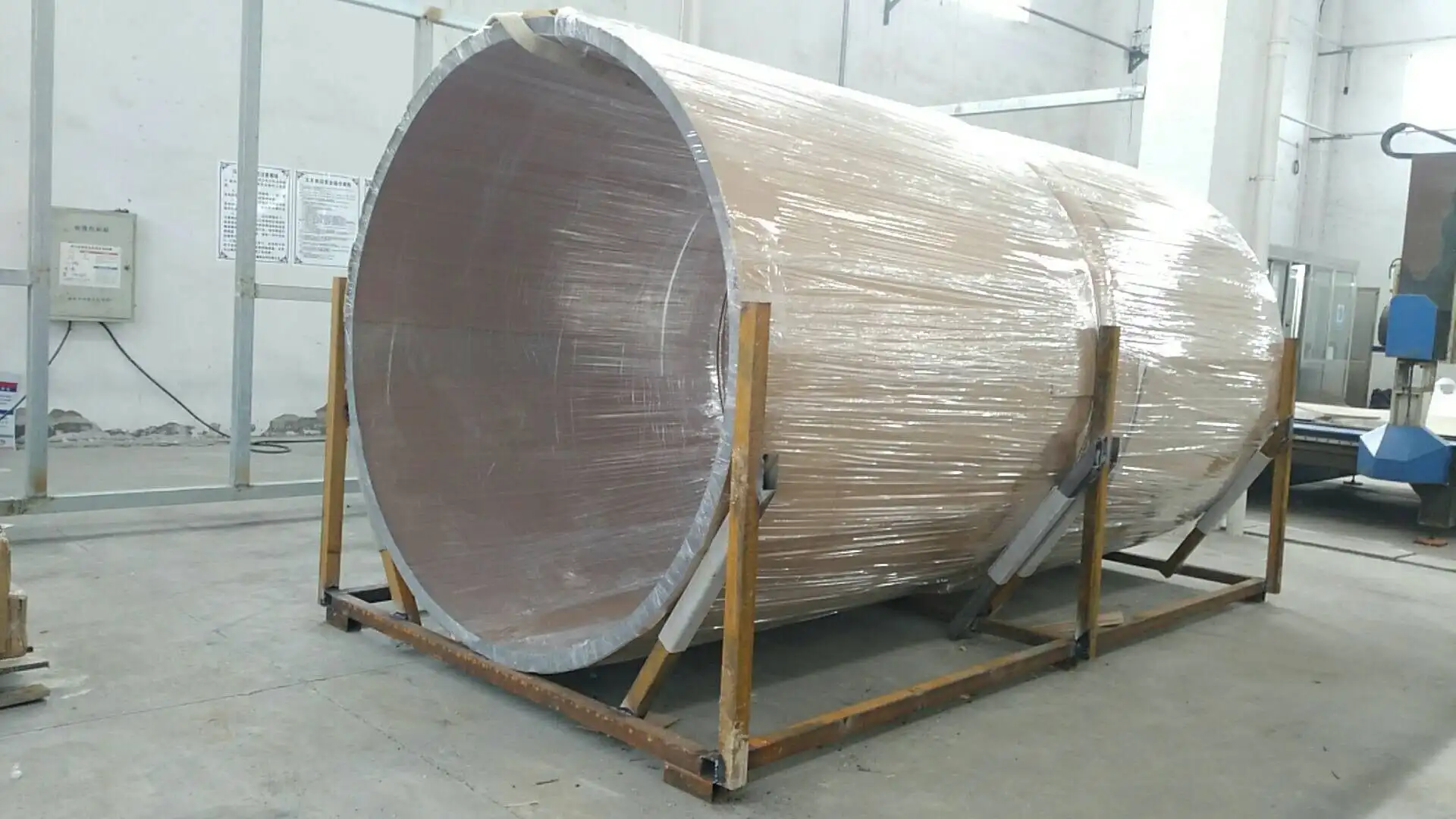 Large Diameter Cylinder Round Curved Clear Acrylic Glass Tube Tanks ...