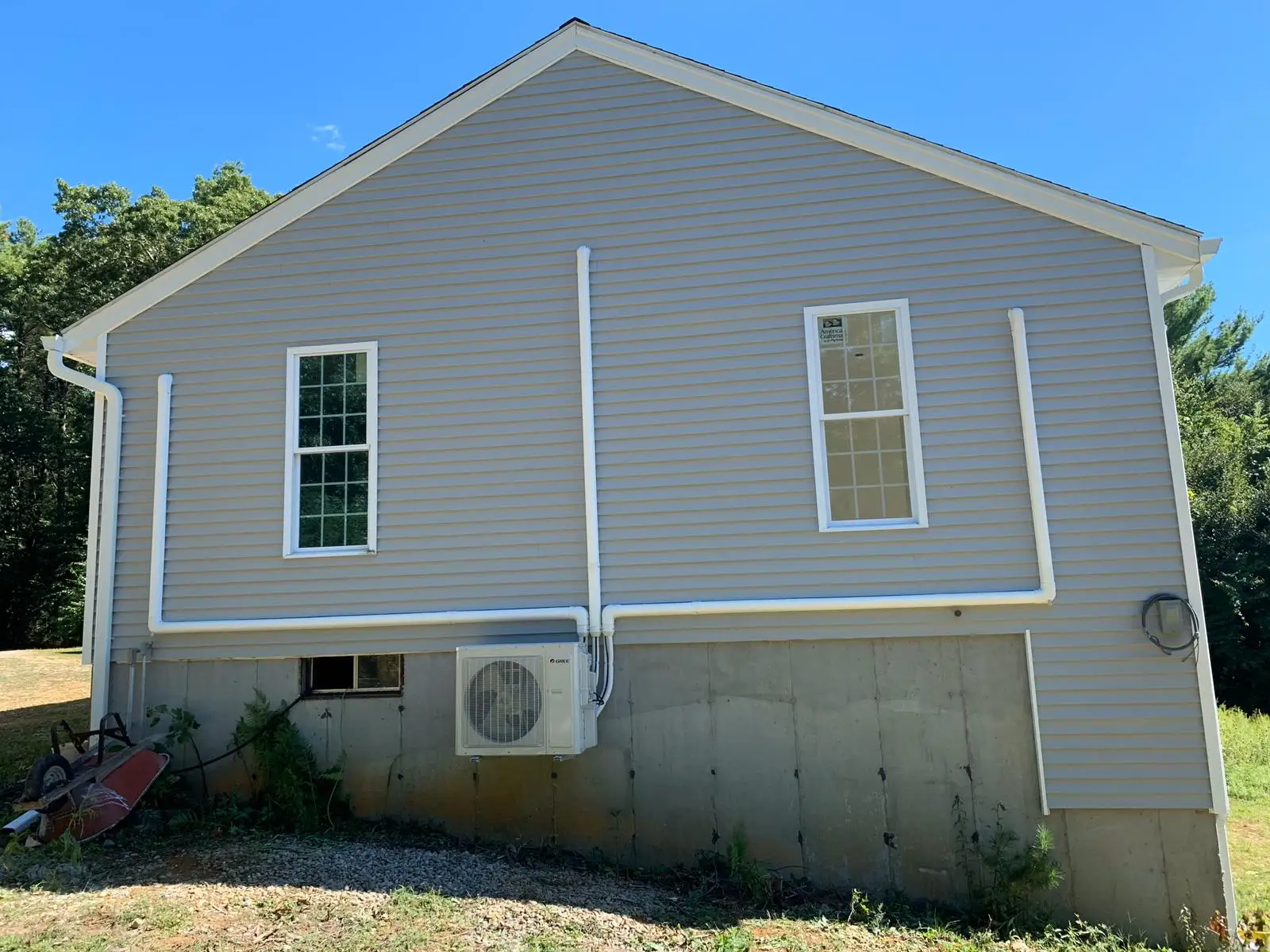 PVC Pipe Covers for Decorative Air Conditioner Ducts