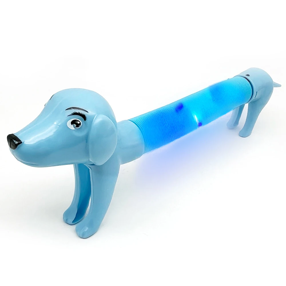 2022 New Arrival High Quality Funny Plastic Dog Pops Tube Animal Spring ...