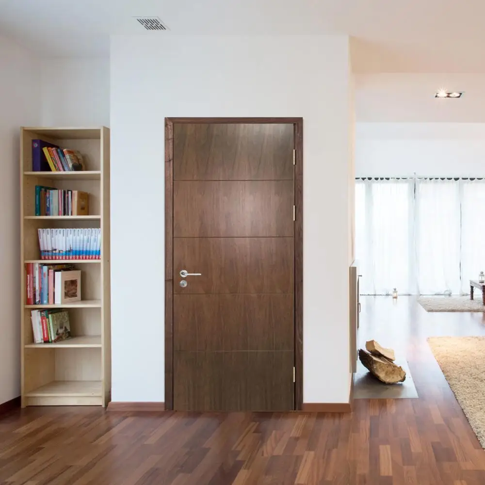 Kangton Interior Bedroom Veneer Mdf Wooden Timber Door Modern Design ...