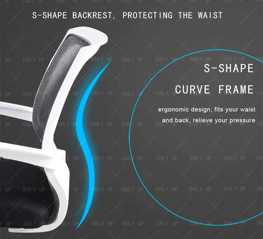 Sled Mesh Office Chair With Chromed Metal Legs Breathable And Ergonomic ...