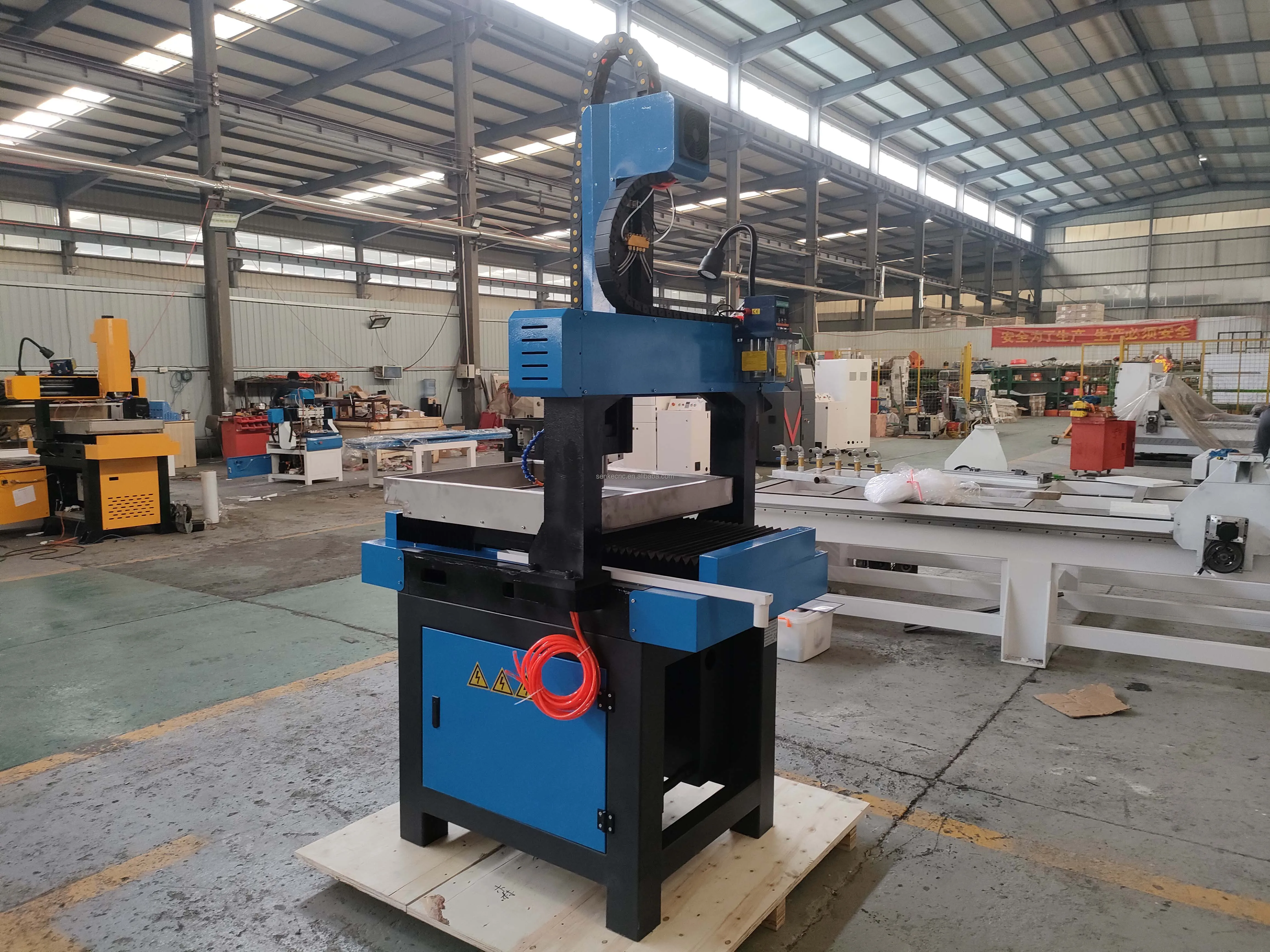 3D Steel Sheet Metal 6060 Precision CNC Router for Mould Making