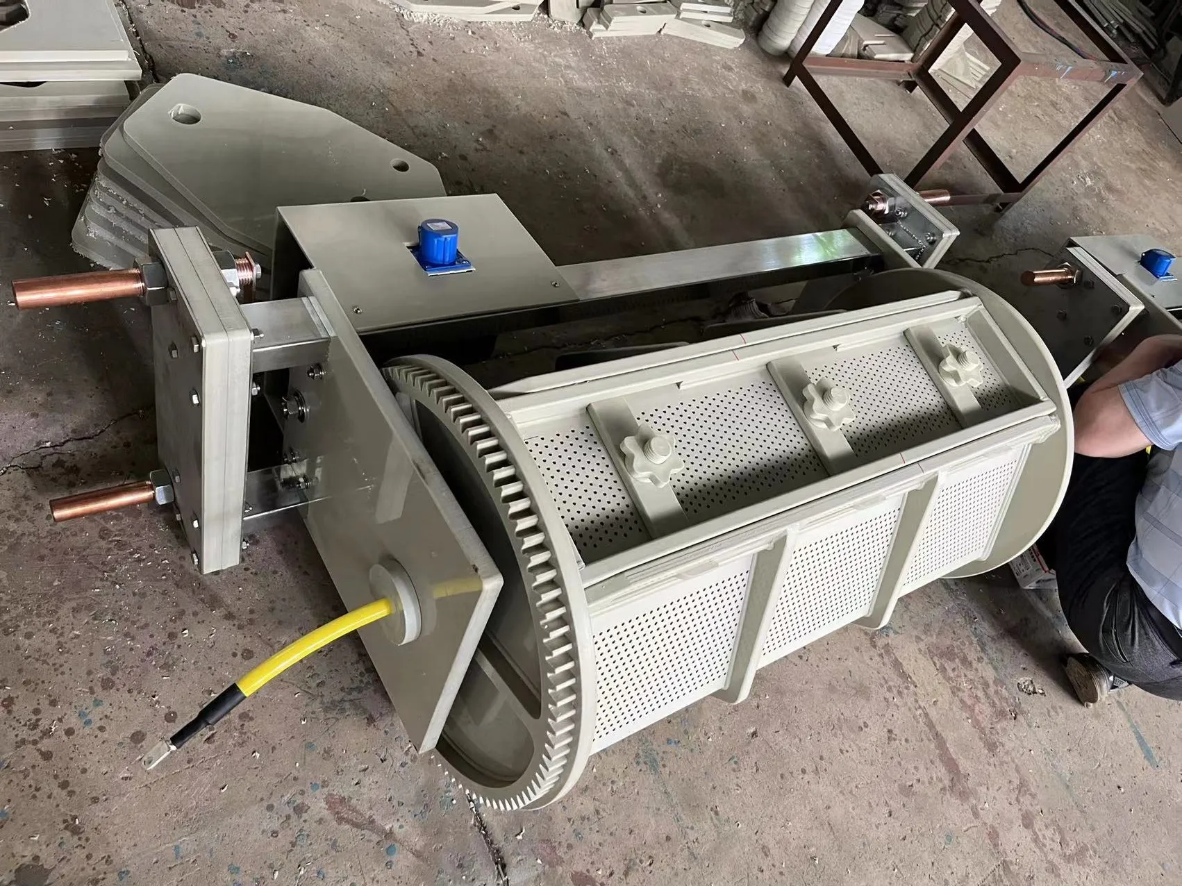 Plating Equipment - Portable Mini Barrel Metal Electroplating Machinery ...