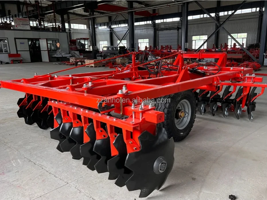 Heavy Duty Diesel-Powered Three Point Mounted Disc Harrow with Motor ...