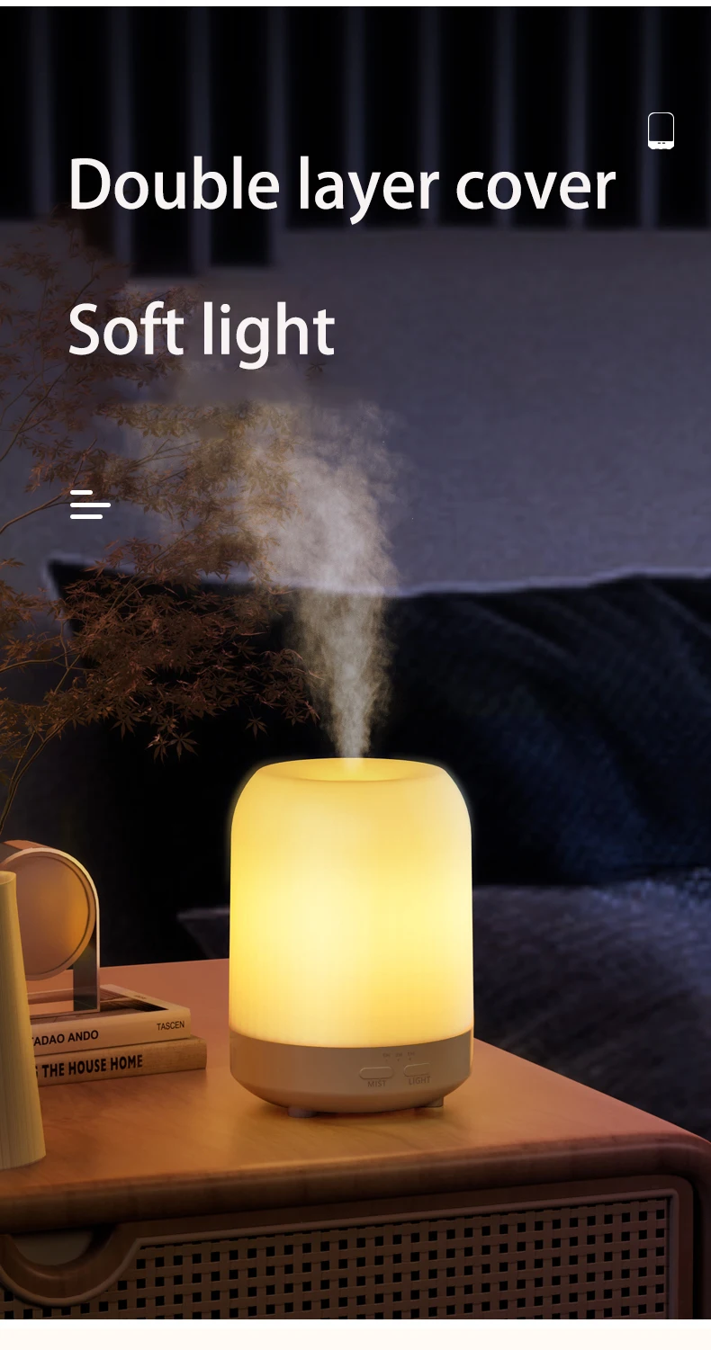 Mist Ultrasonic Electric Aroma Diffuser Portable Aromatherapy Aroma Humidifier Diffuser ...