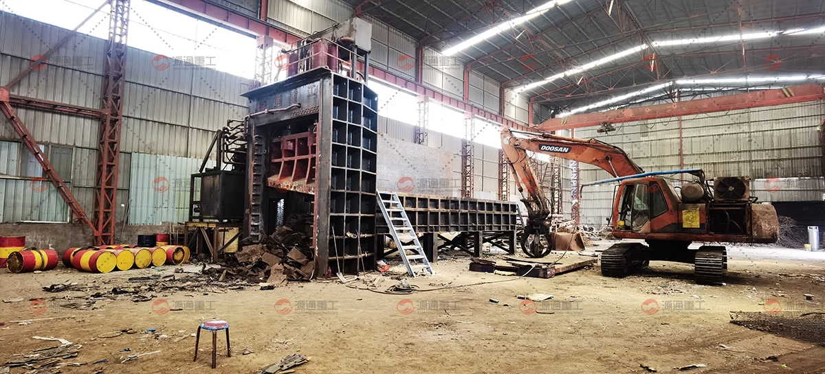 Heavy Scrap Metal Recycling Equipment Hydraulic Shears Gantry Shears ...