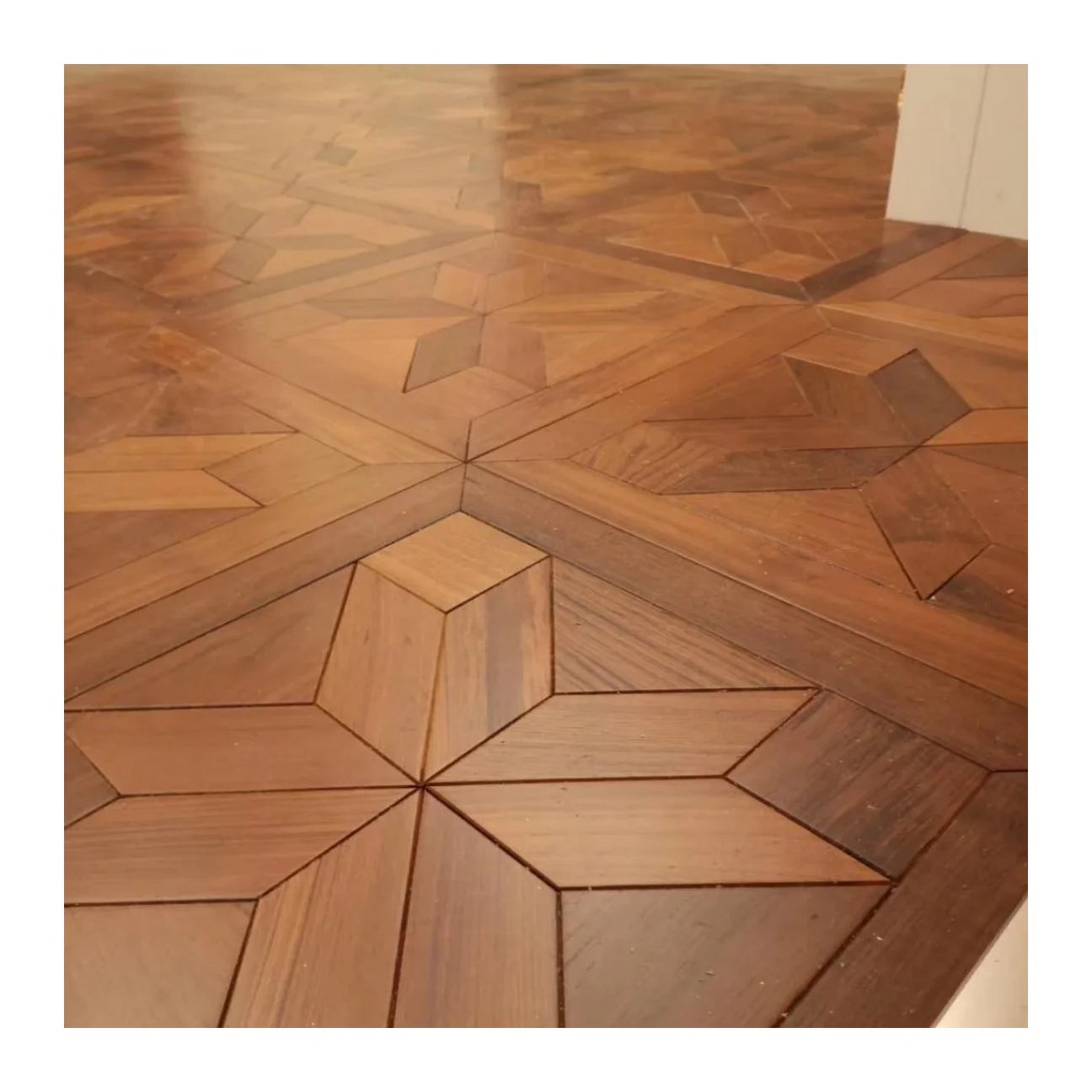French style of European Oak Solid parquet Hardwood Flooring Oak Wooden ...