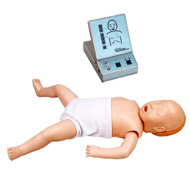 Electronic Cpr And Intubation Manikin Infant First Aid Training Doll ...