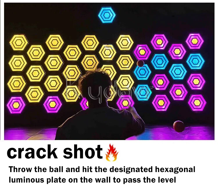 Marslite Amusement Park Indoor Active Led Pixel Grid Interactive Throw ...