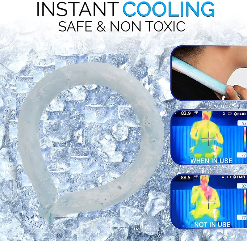 Tenking TPU+PCM Neck Ring Cooler Wrap Tube-Anti-Heat & Heatstroke ...