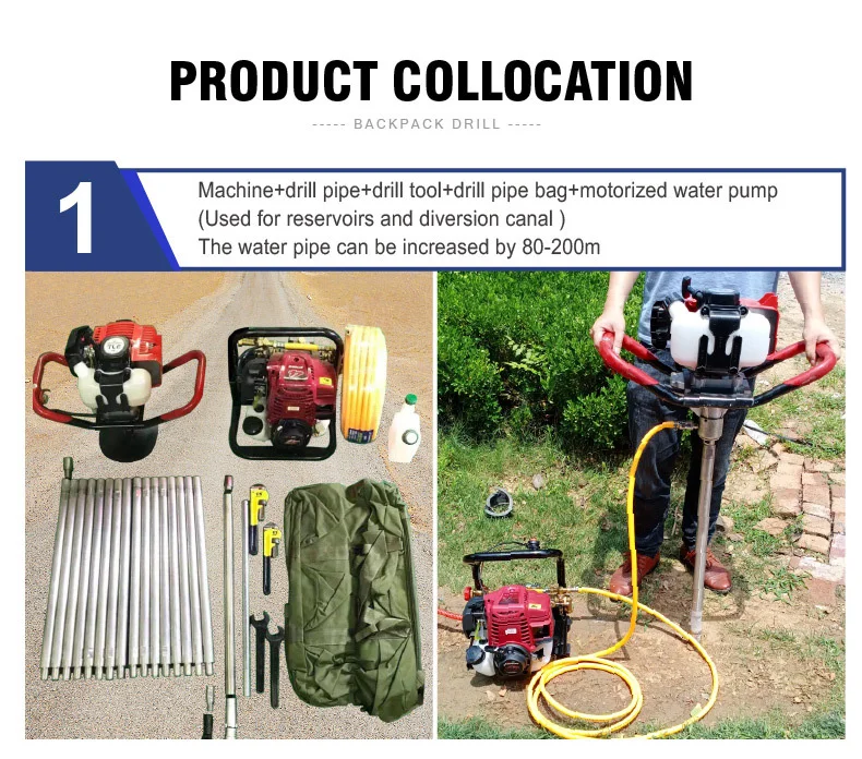 Geological Exploration Backpack Portable Sampling Drill Core Drill Rig ...