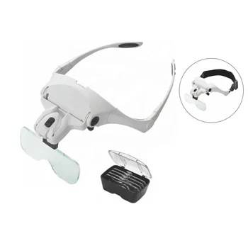5 Different Magnification Lenses And Two Led Repair Inspection 9892b2 ...