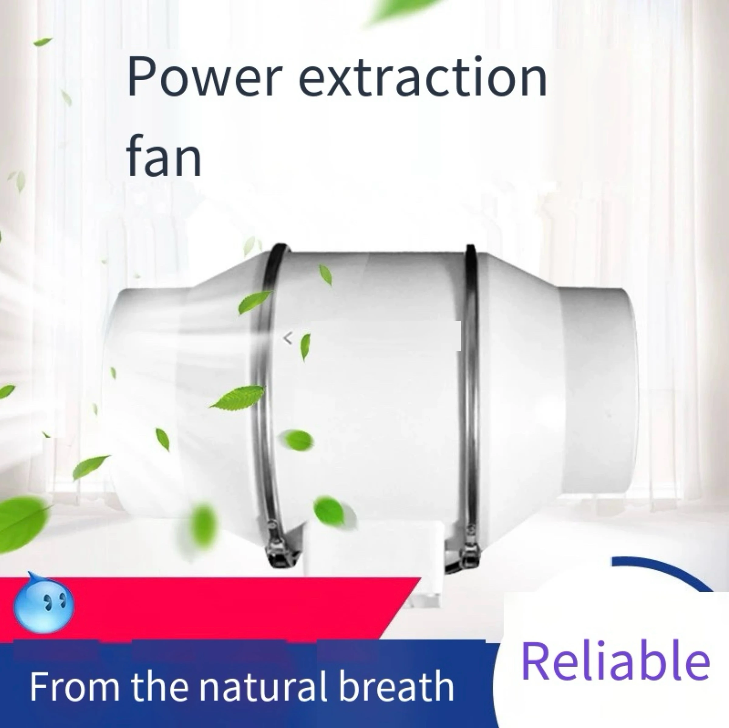 Laboratory Accessories Duct Fan Ventilation Exhaust Fan For Bathroom ...