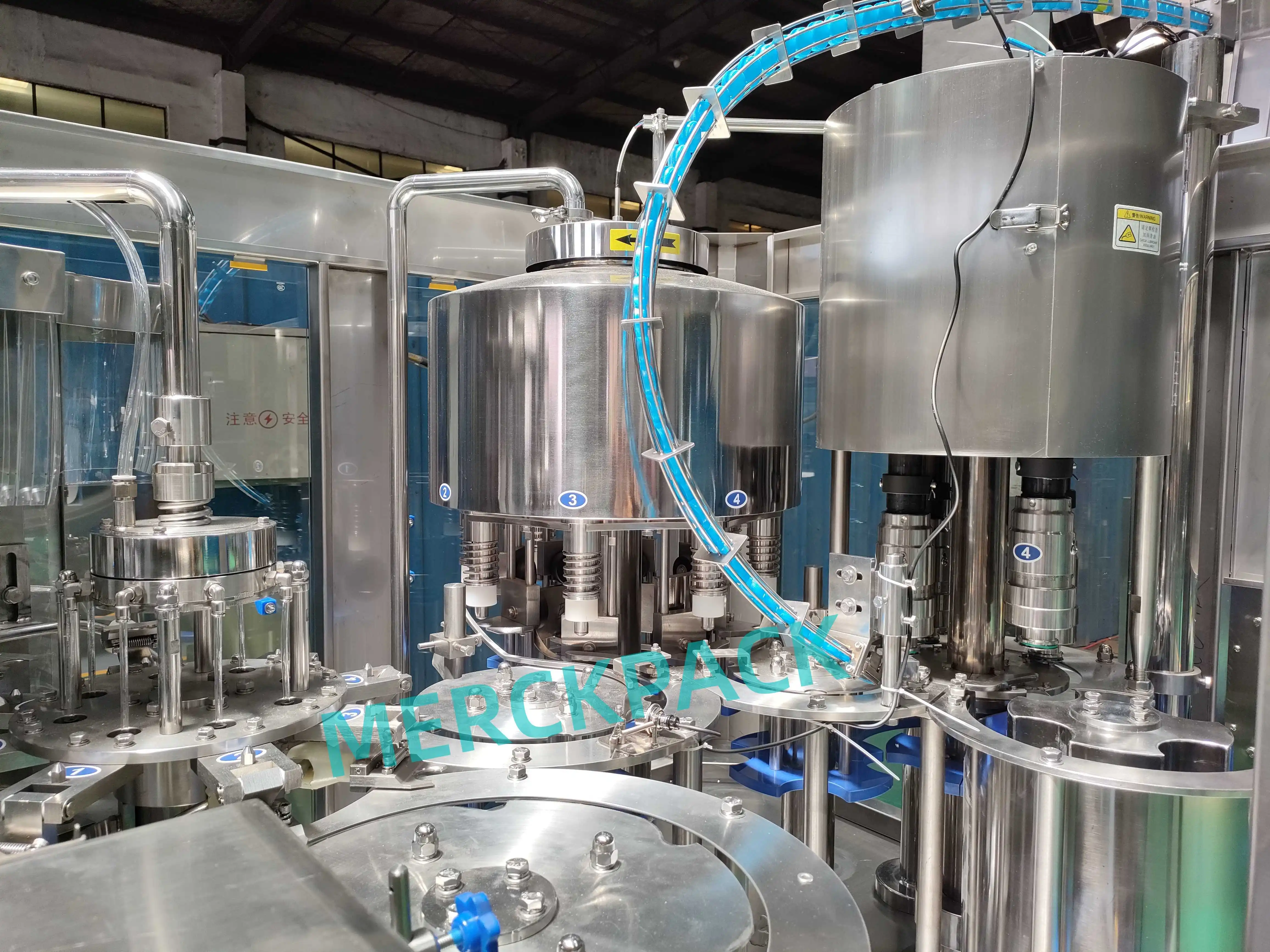 Small Business Automatic 3IN1 PET Plastic Bottled Water Machine