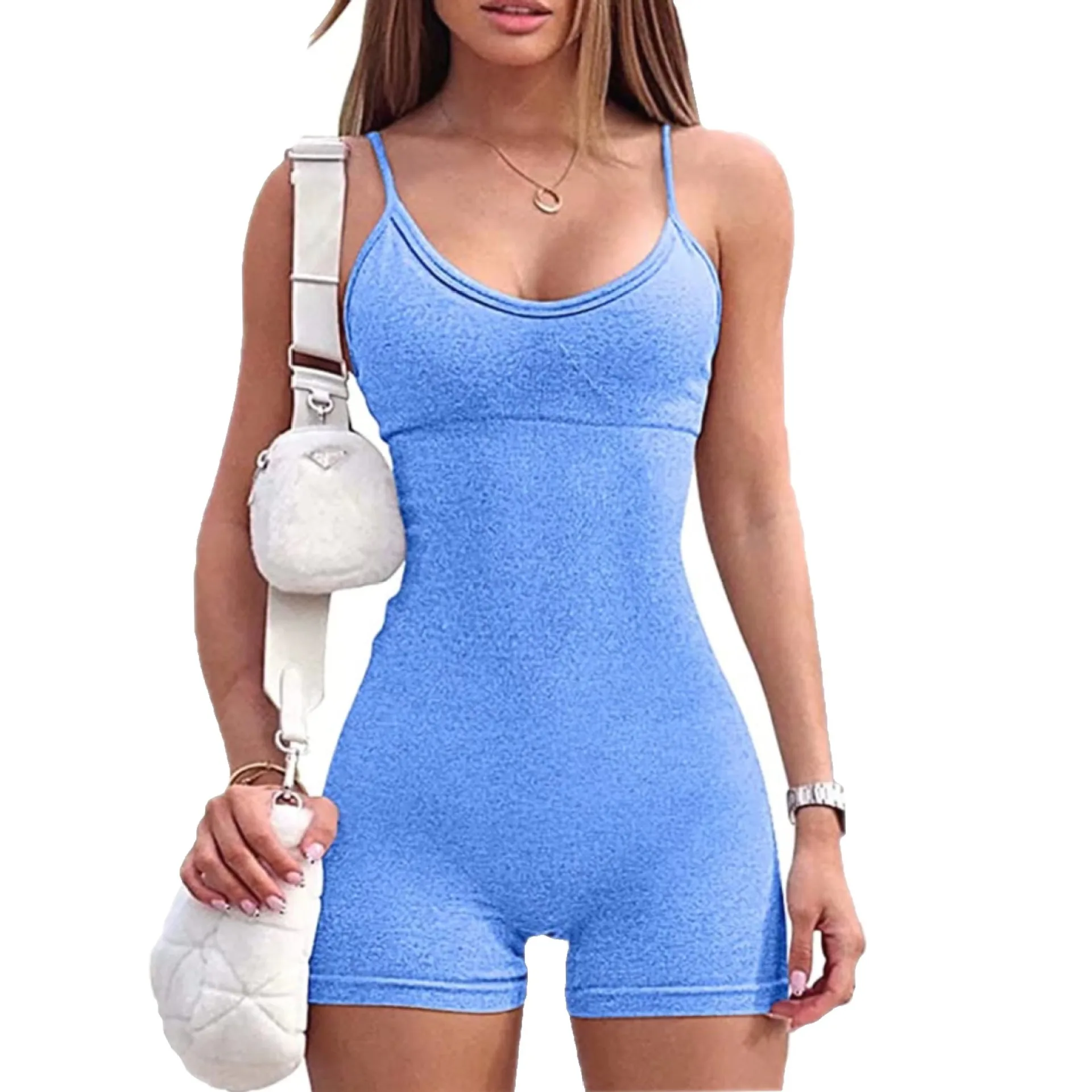 Custom Logo Women Yoga Suit And Clothes One Piece Fitness Workout Yoga Bodysuit Jumpsuit Buy