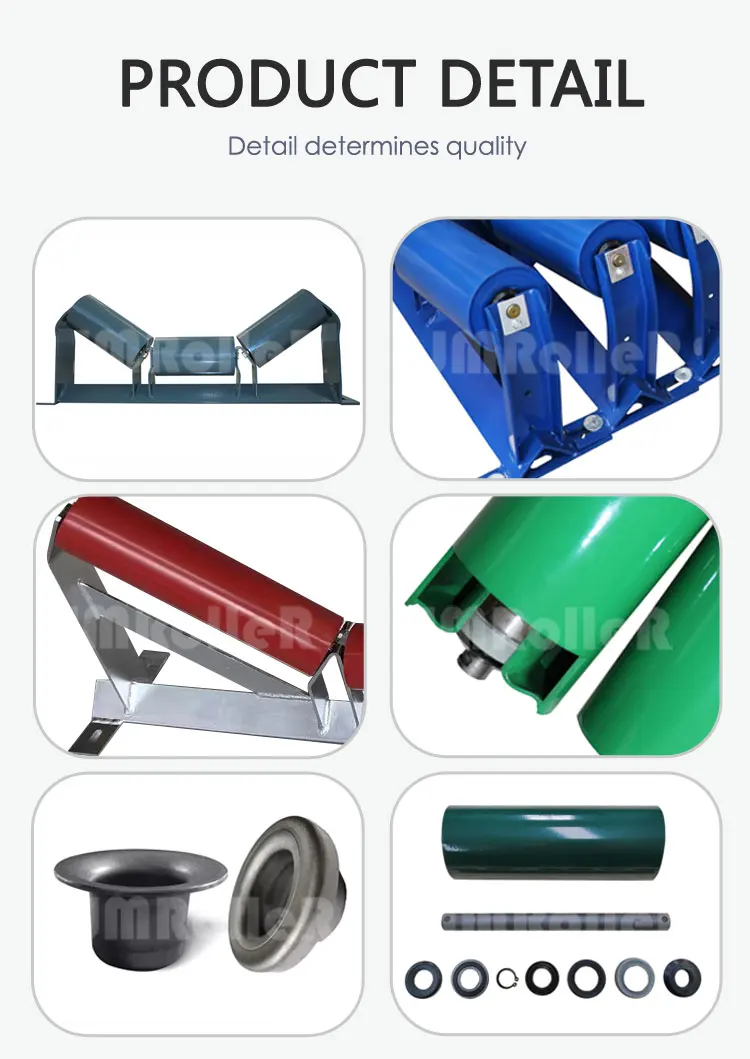 Customized Carrying Roller Set Material Handling Roller Heavy Duty ...