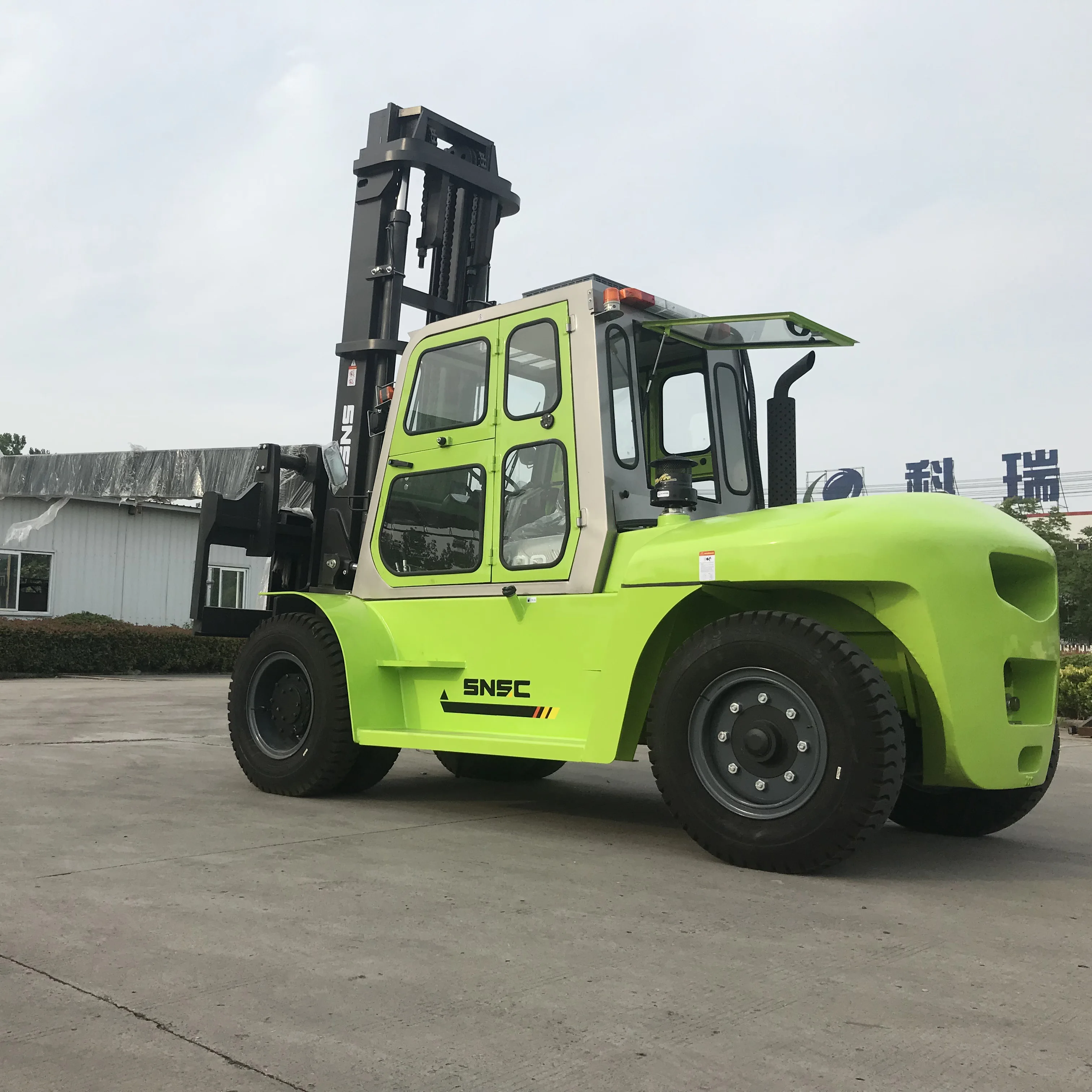 SNSC ICE 10 Ton Montacargas Forklift with Glass Handler| Alibaba.com