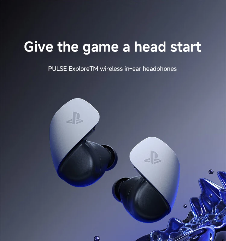 Original Ps5 Pulse Explore Wireless Headphone Play-station 5 Earbud ...