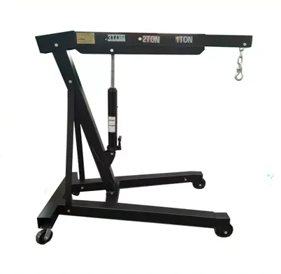 Engine Crane 3 Ton Hydraulic Jack Heavy Duty Engine Hoist Picker Shop ...