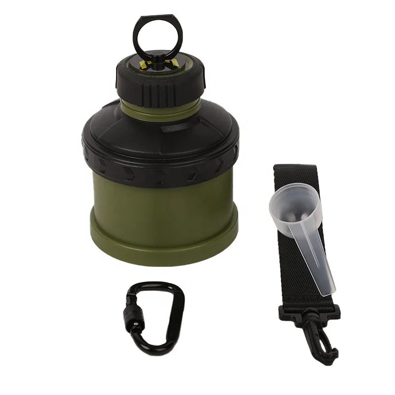 100ml 200ml Mini Plastic Whey Protein Baby Milk Powder Bottle Portable ...