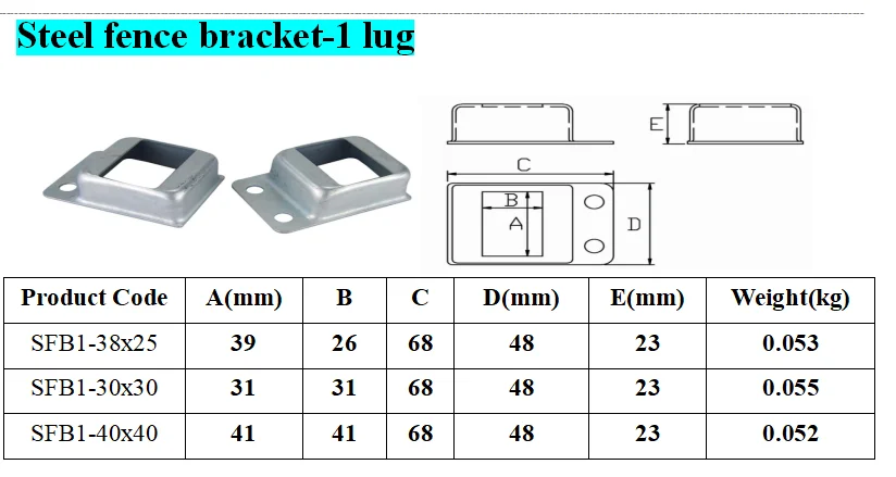 Square Tube Wall Bracket - Durable and Versatile Solutions