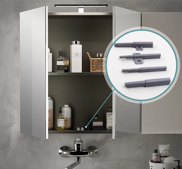 Push To Open System Cupboard Rebound Device With Magnetic Tip Muffler ...