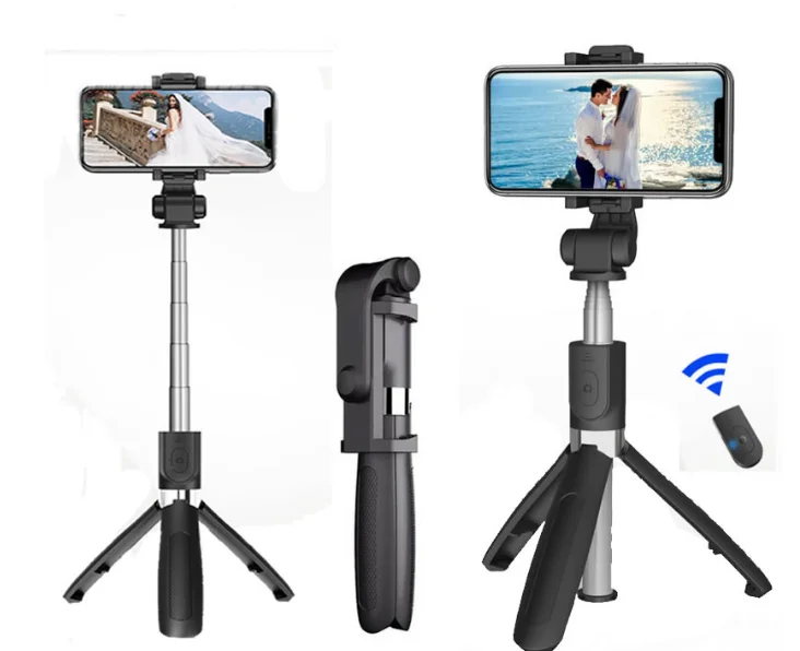 New flexible 360 degree rotating selfie stick tripod mini selfie stick ...