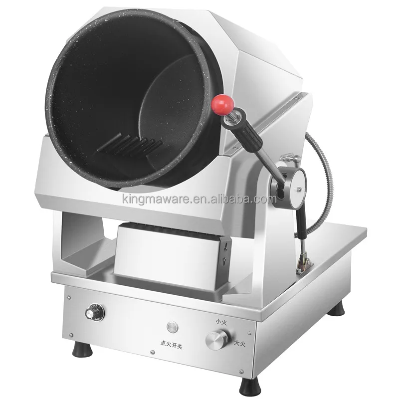 Drum Cooking Frying Rice Machine Robot Cooking Machine Vegetable Cooker ...