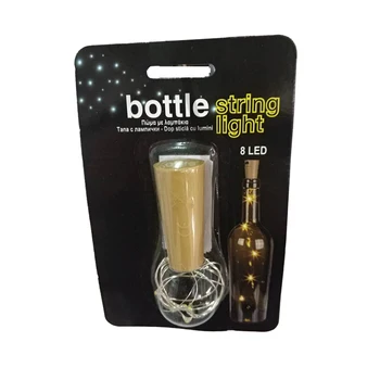 Wine Bottle Lights Christmas Decorations Mini Fairy Cork String Lights ...