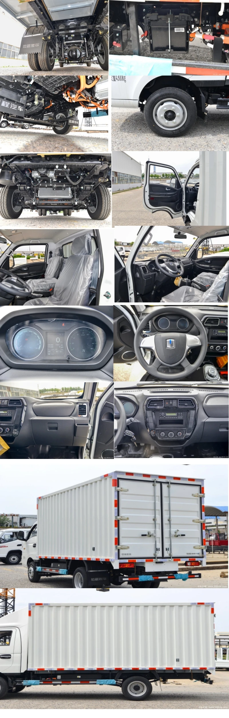 Geely Ev Cargo Electric Van 2 Tons Load Capacity Mini Pickup Ev 2000kg ...