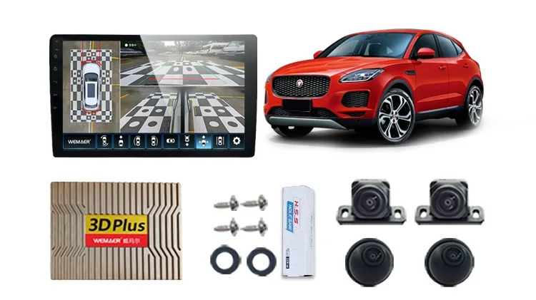 Wemaer Universal 360 Panoramic Camera System Avm Hd Night Vision Birds ...