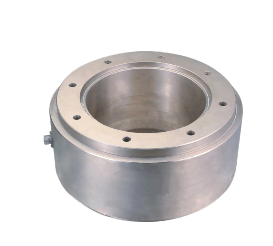 Annular compression load cells donut force transducer ring weight ...