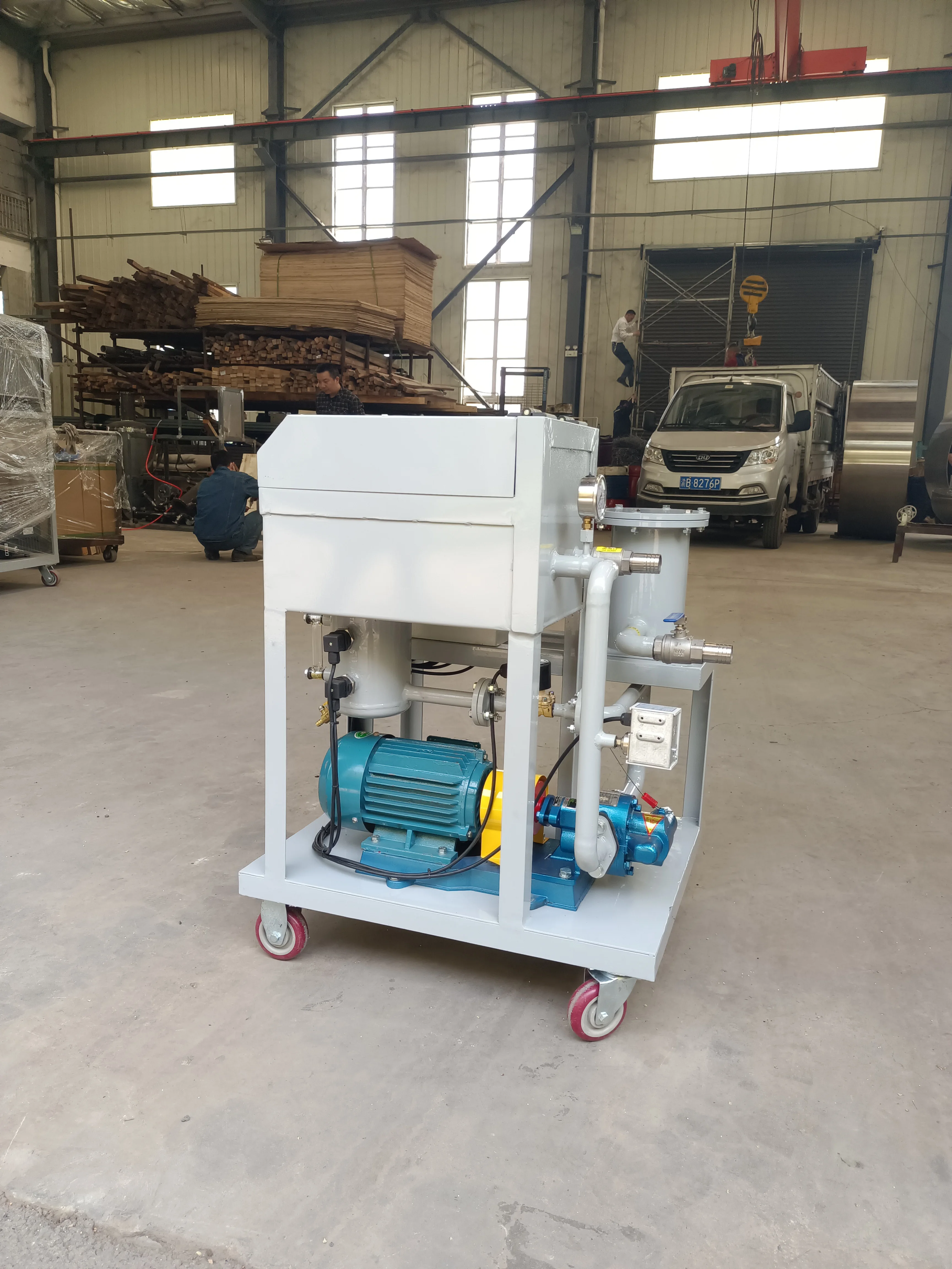 Hot Sale /ly Series Plate And Frame Type Oil Purifier Transformer Oil ...