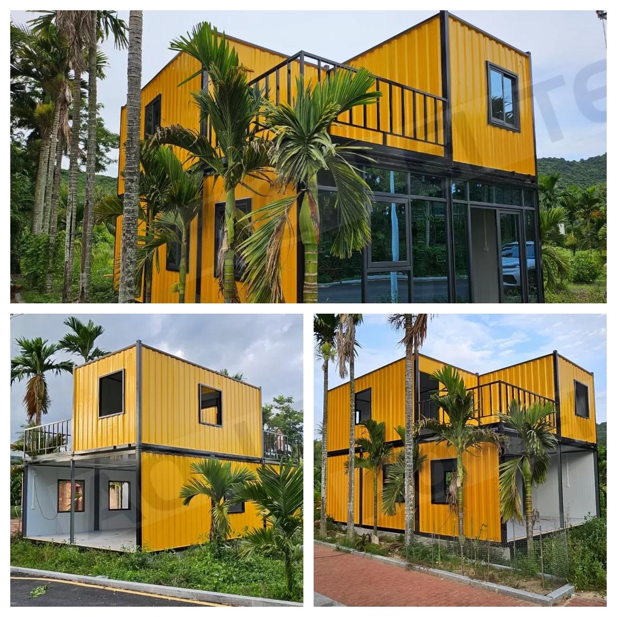 Modern 20ft/40ft Portable Fireproof Material Detachable Container House ...