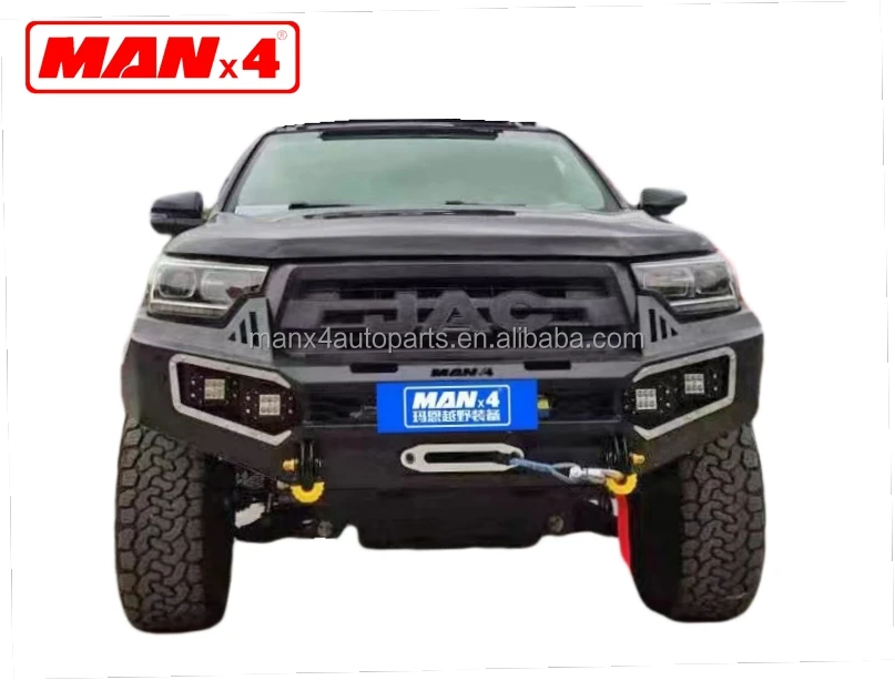 Manx4 Steel Bull Bar - Durable Front Bumper for JAC T8