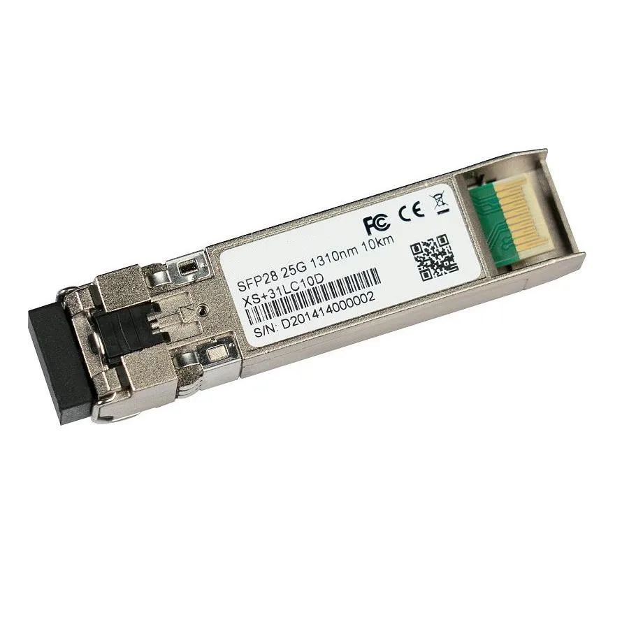 1g / 10g / 25g 25gb/s Sfp28 1310nm 10km Single Mode Sfp Optical ...