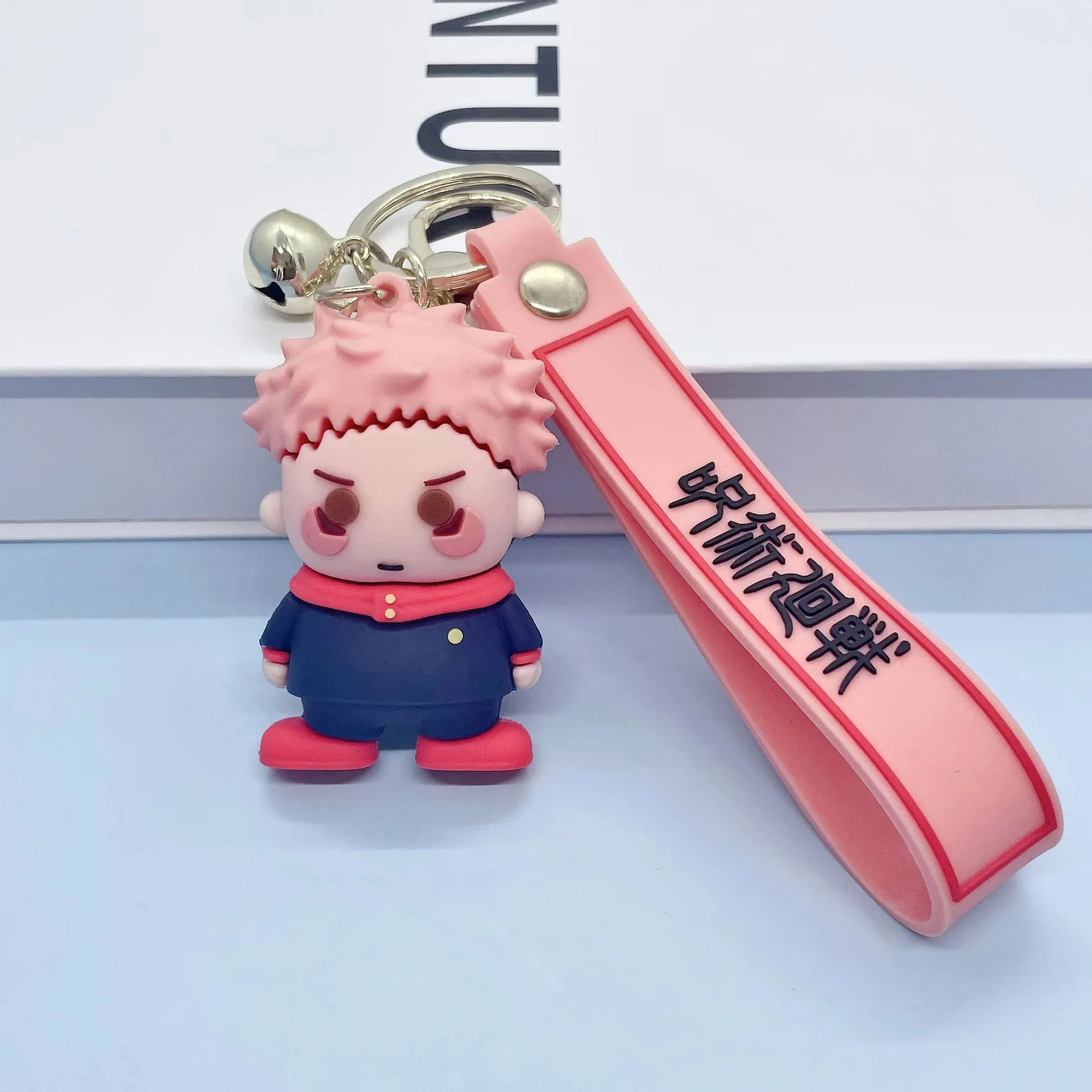 5 Designs Anime 3d Pvc Jujutsu Kaisen Key Chain Gojo Satoru Itadori ...