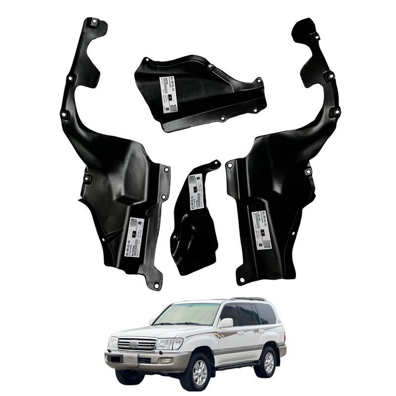 for Land Cruiser LC100 Inner Liner Mudguard fenders mud flaps splash ...