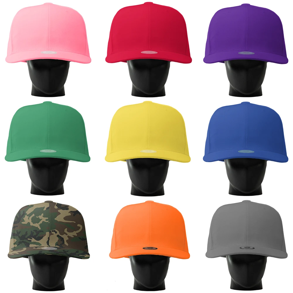 Large Cap 6 Panel Fitted Hats Custom Logo Oversize Baseball Hats ...