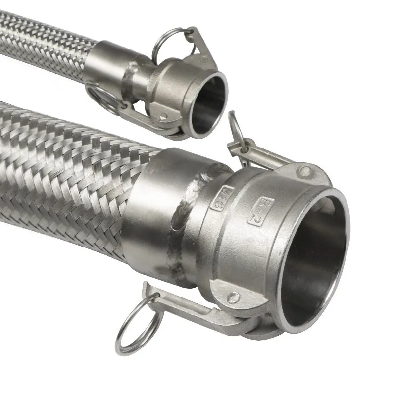 High Pressure Metal Hose Pipe Braided Flexible Metal Hose 25mm Flexible ...