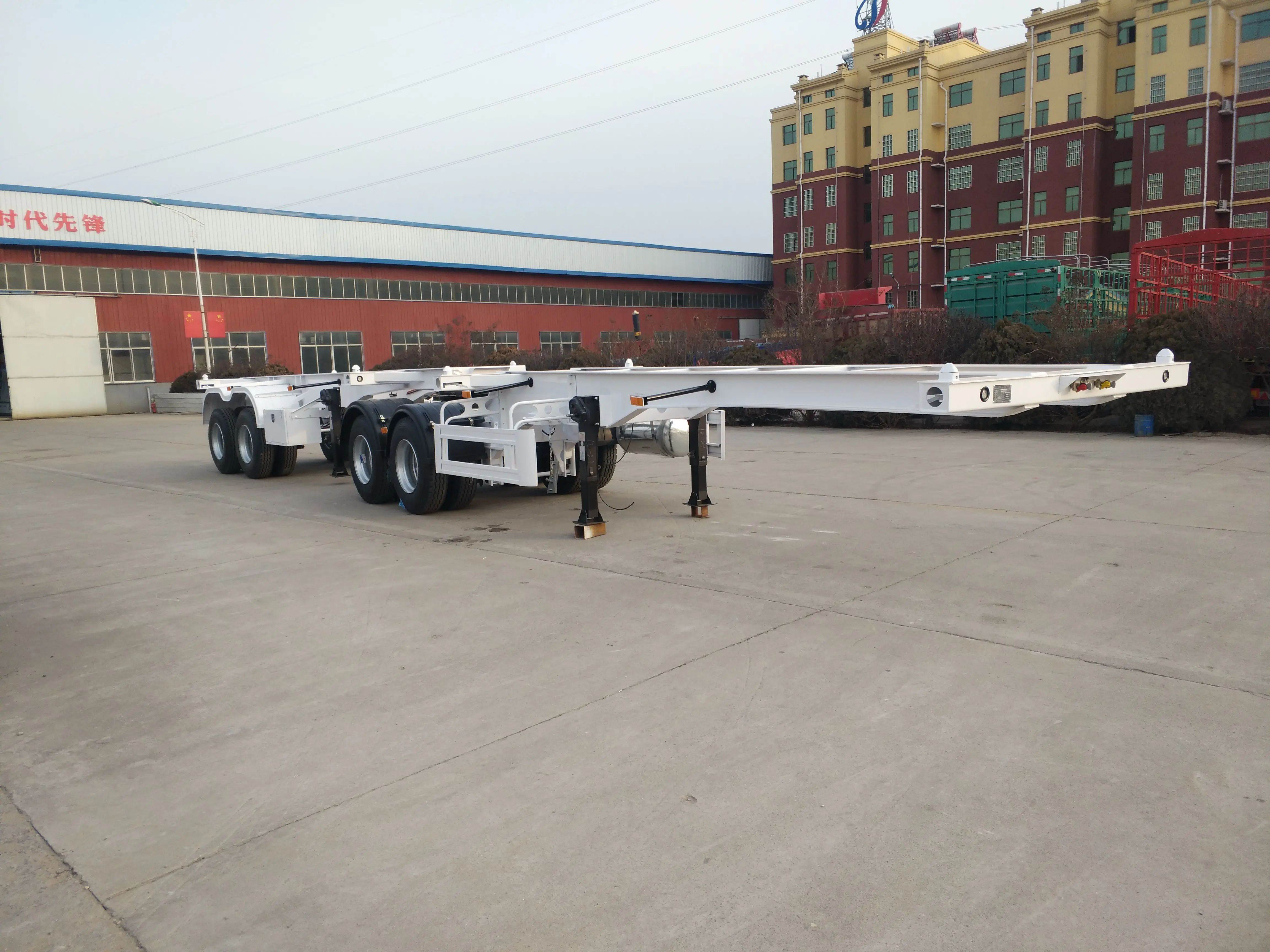 40ft Skeletal Tandem Interlink Semi Trailer - 6 Axles