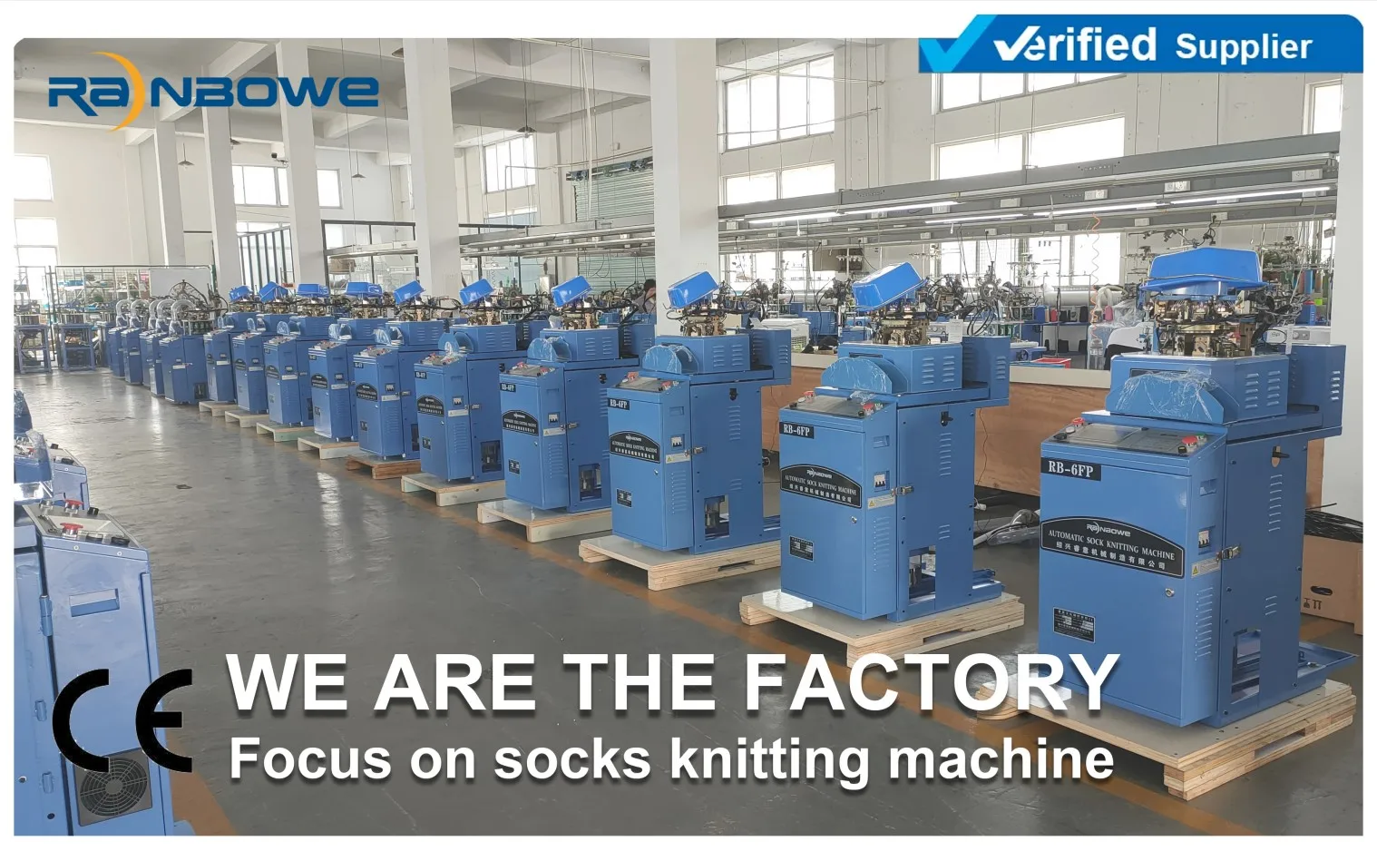 Rb-6fp Soosan Full Automatic Socks Machine Socks Knitting Machine For ...