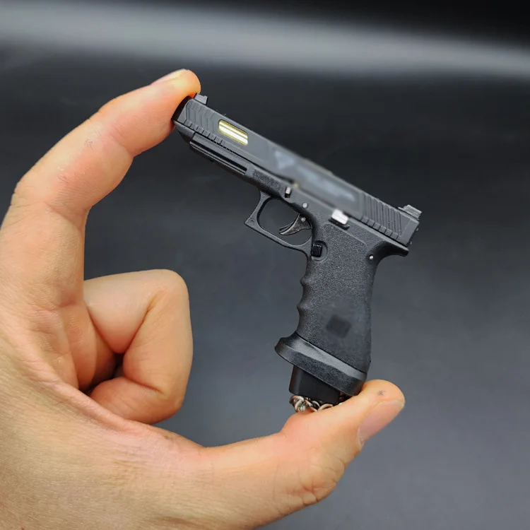 2024 Taran Tactical Pistol Metal Gun Key Chains Gift Men Eject The ...