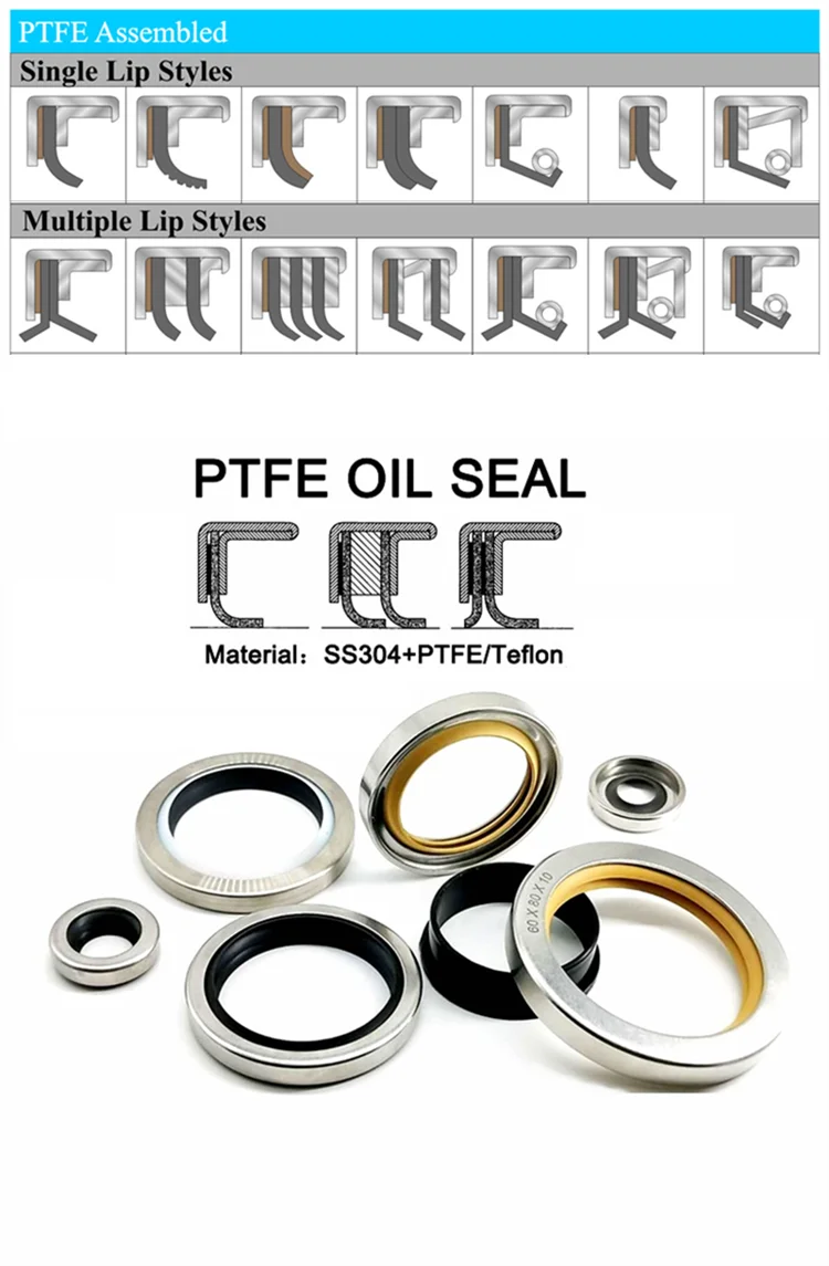 PTFE Oil Seal for Air Compressors - Durable & Reliable