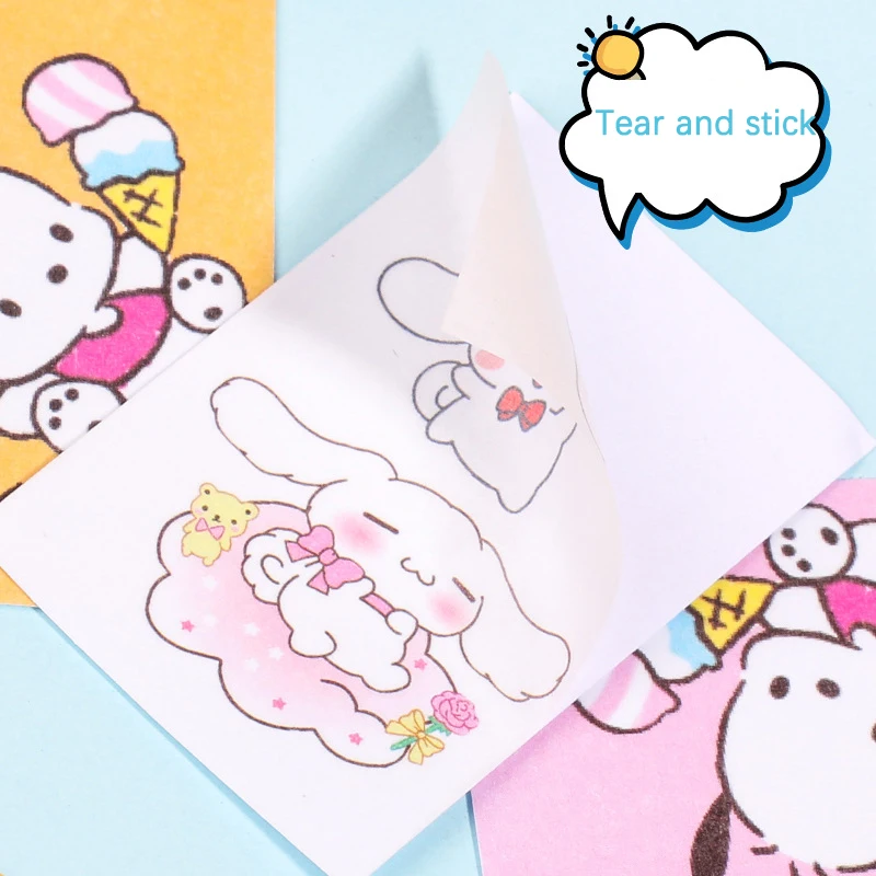 Sanrio Stickers Cinnamoroll Kuromi Anime Cartoon Children's Mini ...