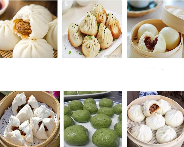Stainless Steel Automatic Steamed Bun Baozi Momo Machine Soup Dumpling ...