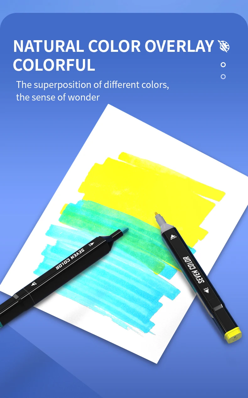 Drawing Art Markers 24 48 60 80 120 168 262 Colors Artist Alcohol Based ...