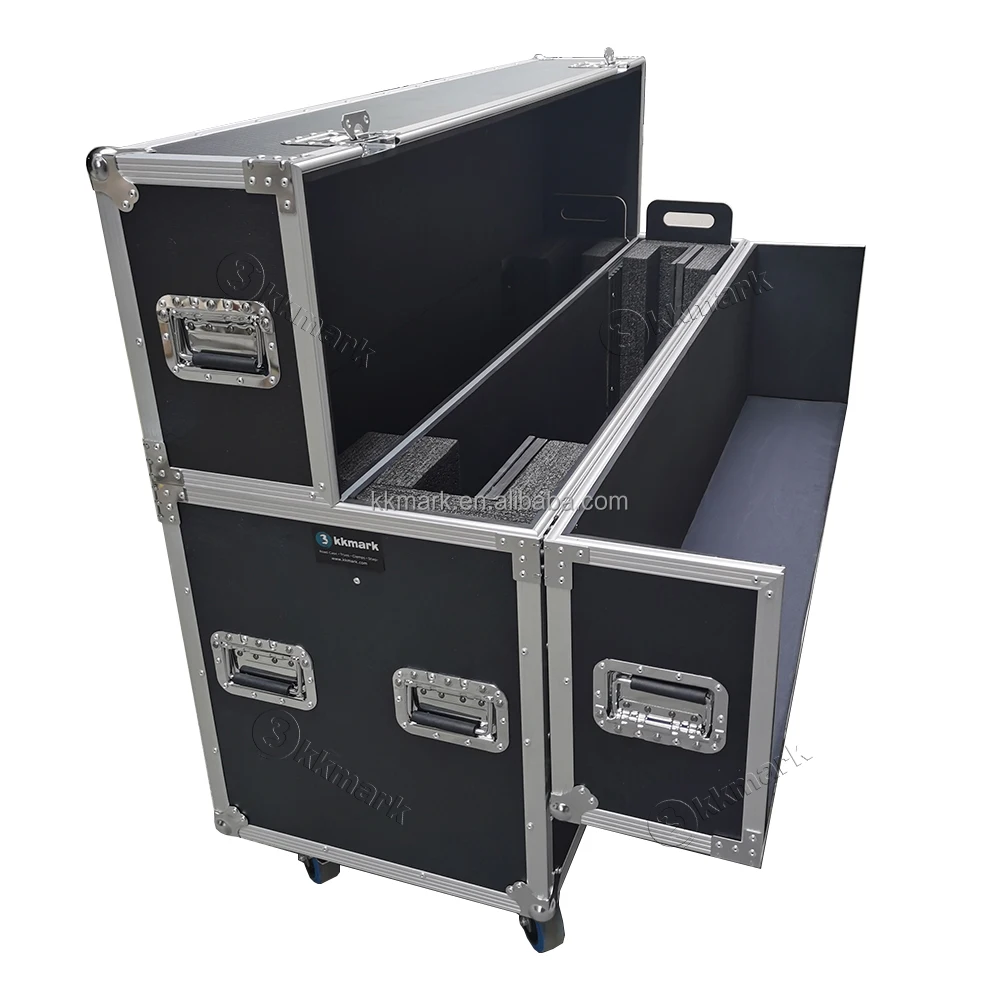 Custom 2 in 1 Dual Heavy Duty Carry Smart 55'' 65'' 75'' TV UNIVERSAL ...