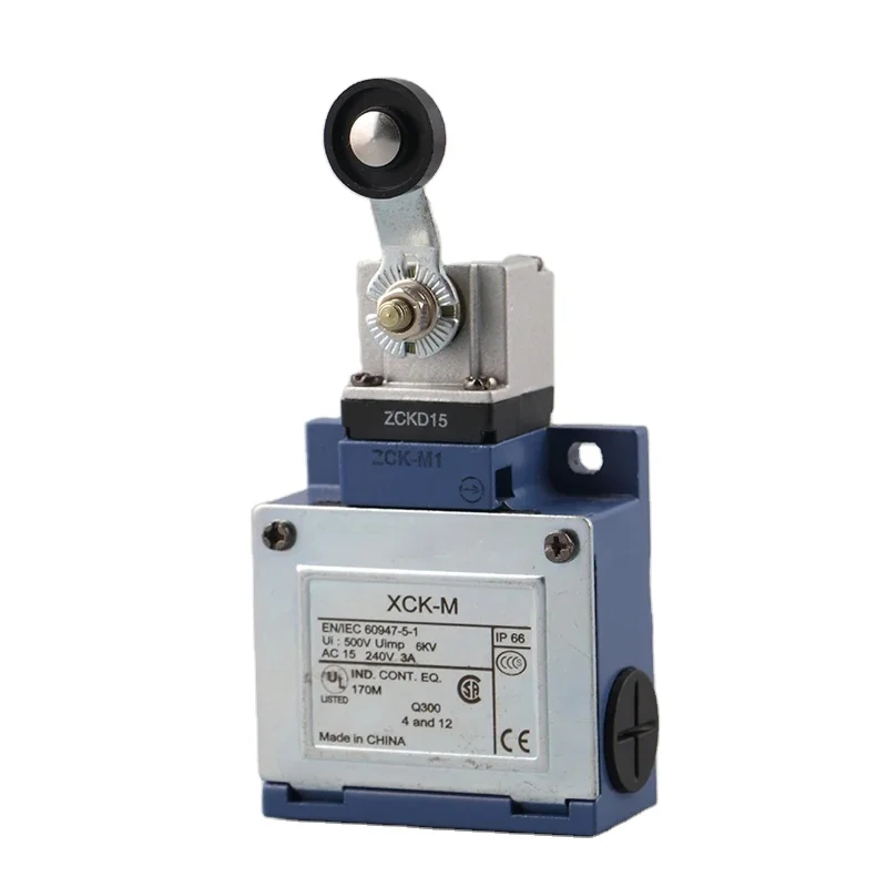 Limit Switch Travel Switch Xckm115 Roller Swing Arm Self-reset 1no 1nc ...